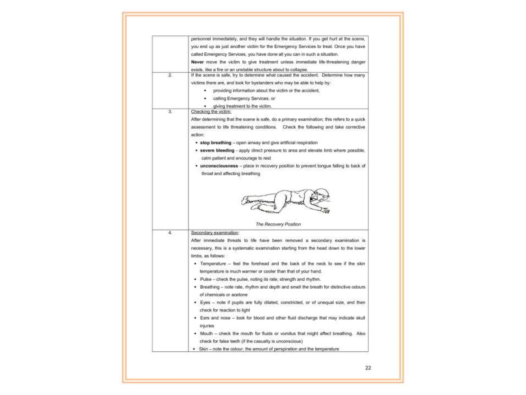 First aid level 1 presentation | PPTX
