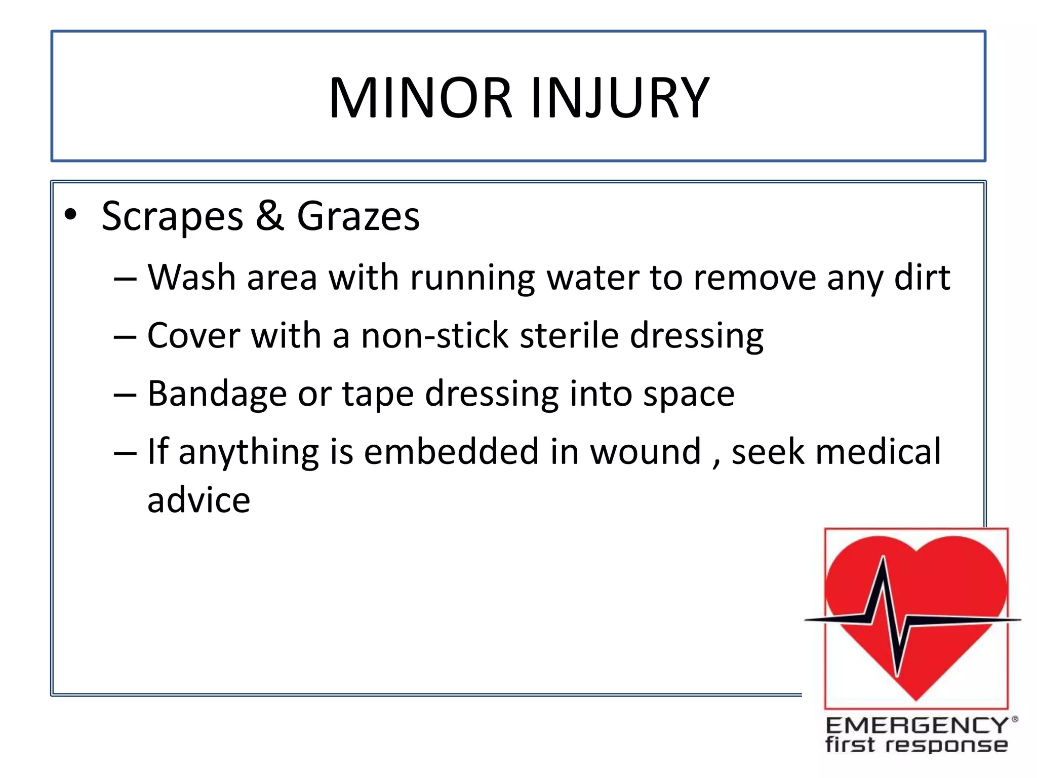 First aid management | PPTX