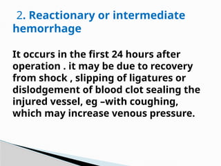 FIRST AID MANAGEMENT for haemrragh and shock .pptx