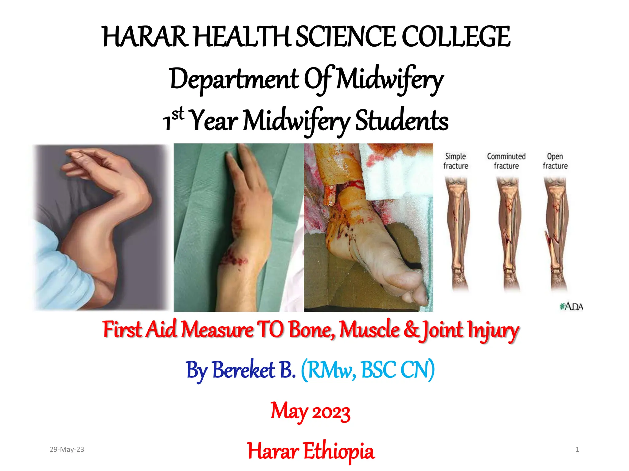 First aid Measure to bone, muscle.pdffor | PDF