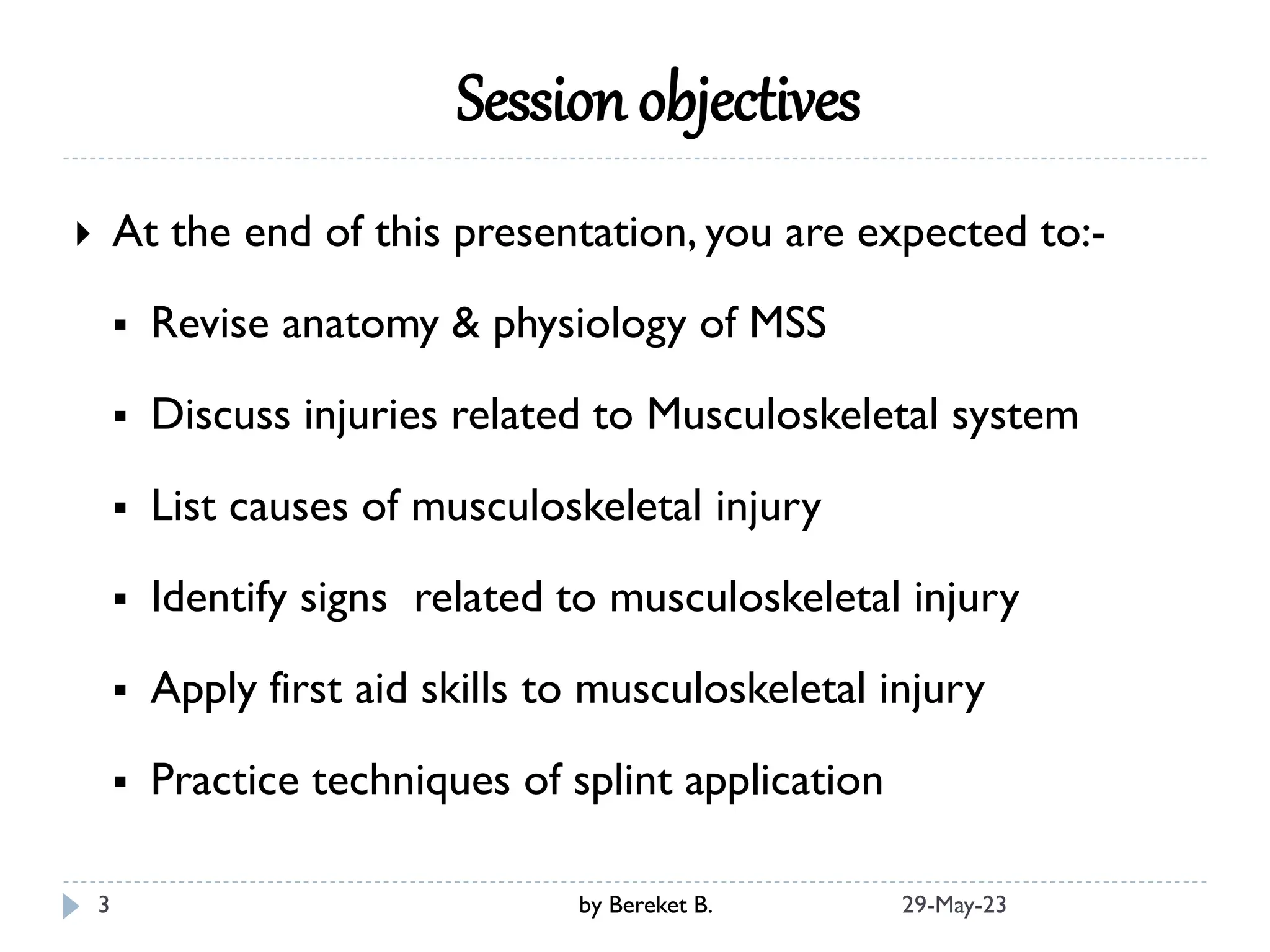 First aid Measure to bone, muscle.pdffor | PDF