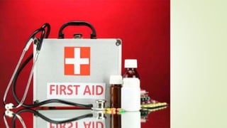 First aid in microbiology lab | PPTX