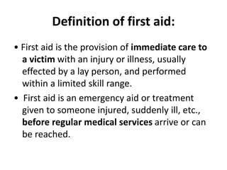 First aid new DMRT ims and sum hospital.pptx