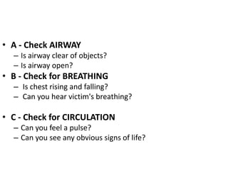First aid new DMRT ims and sum hospital.pptx