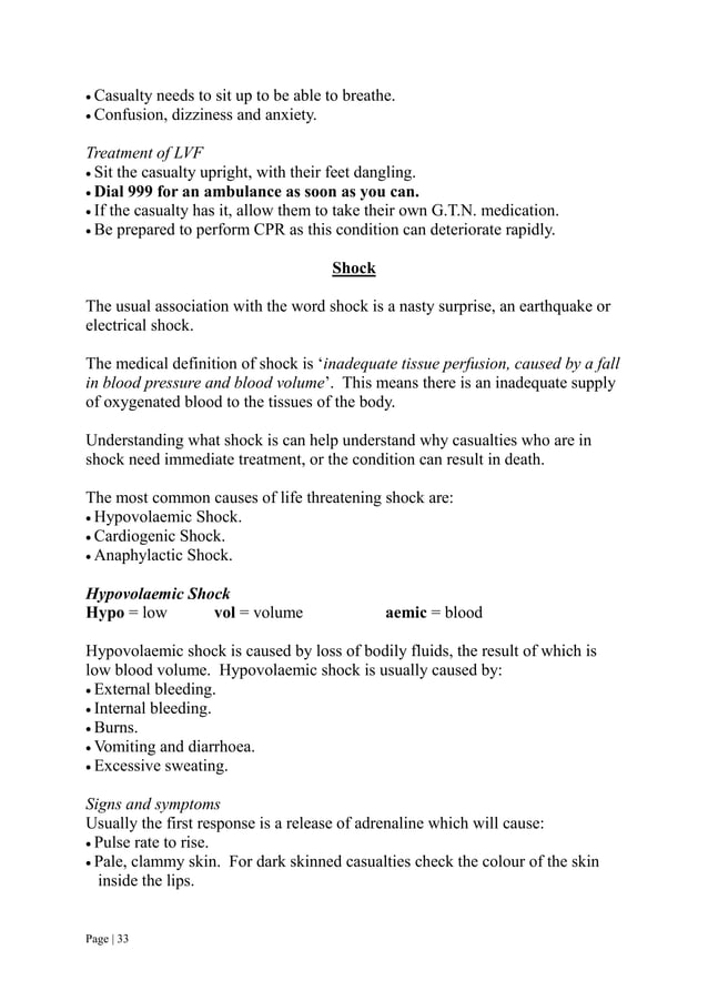 first_aid_notes_2019.pdf | First Aid | Injuries