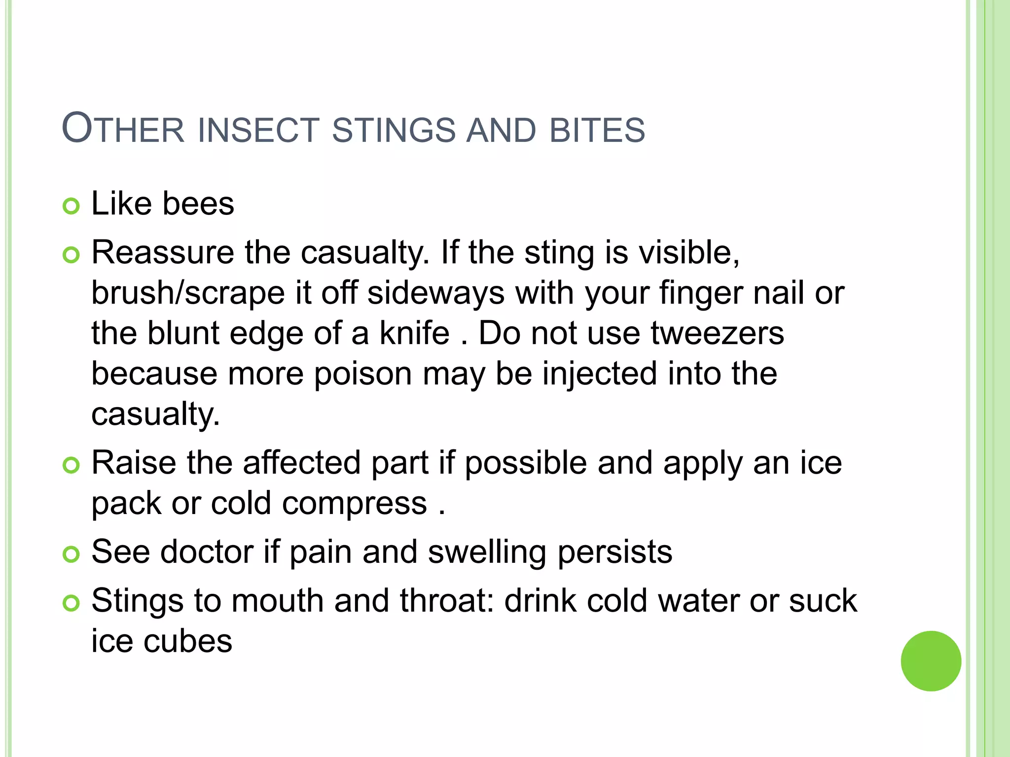 First aid nursing | PPTX