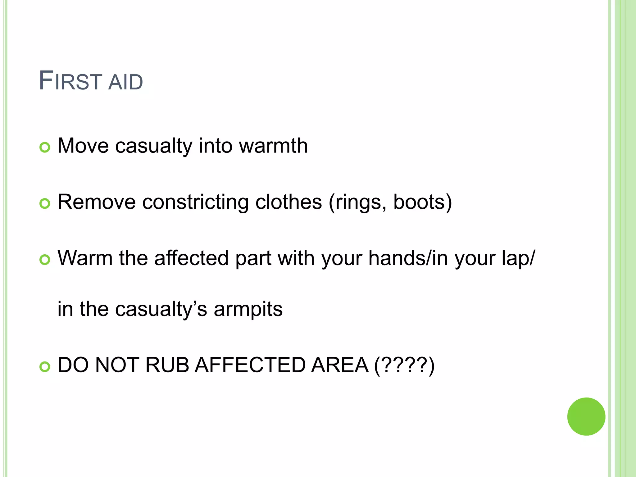 First aid nursing | PPTX