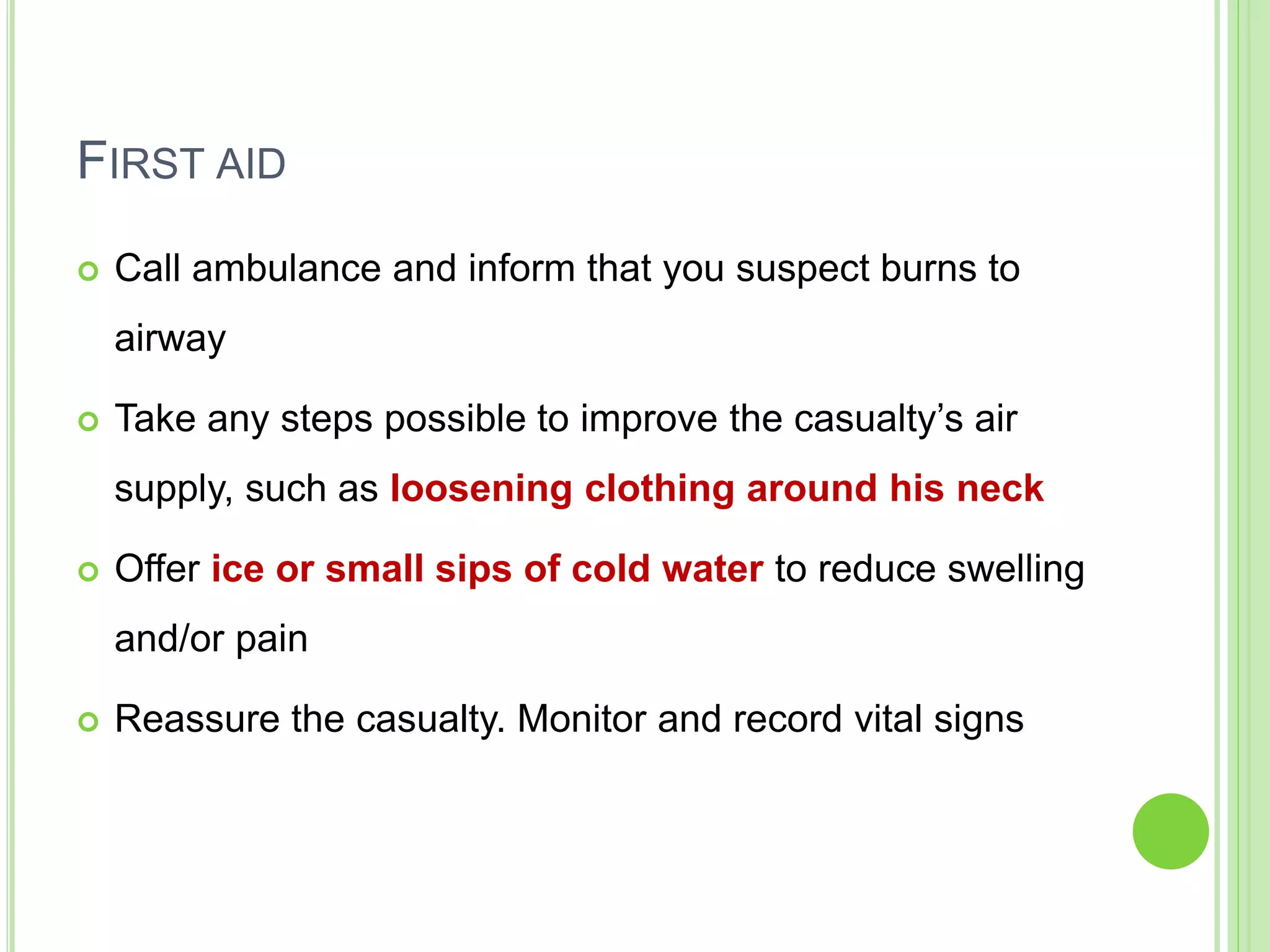 First aid nursing | PPTX