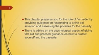 First aid part 1 | PPTX