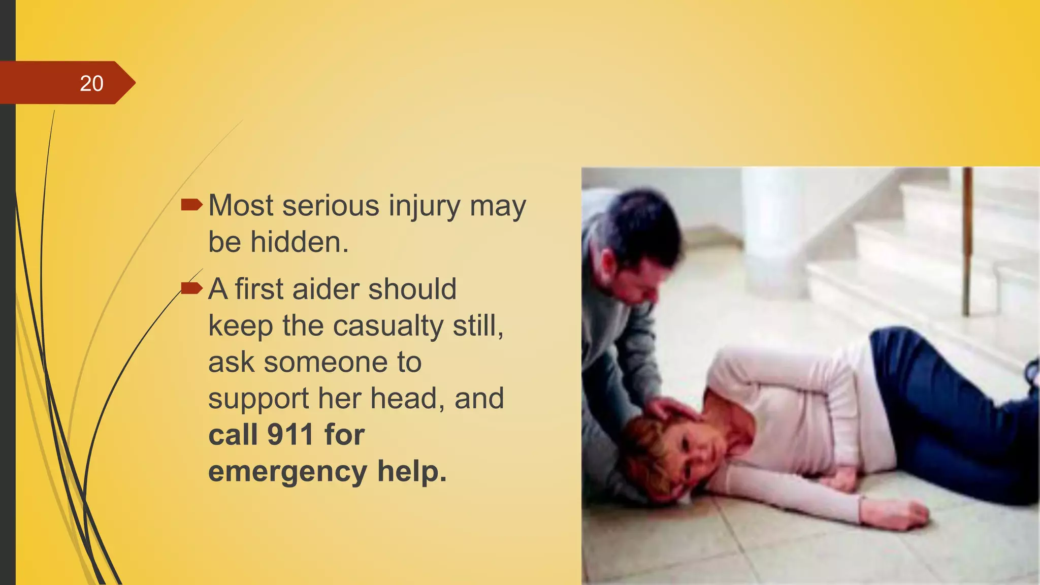 First aid part 3 | PPT