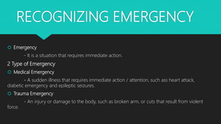 First Aid Part I | PPT