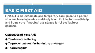 FIRST AID PHYSICAL EDUCATION 9 LESSON 1 QUARTER 2.pptx