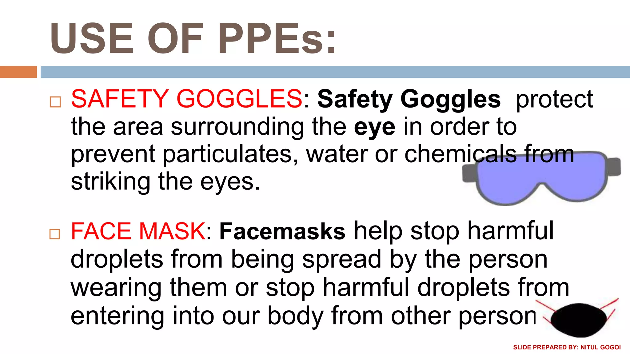 First aid & personal protective equipment(PPE) | PPTX