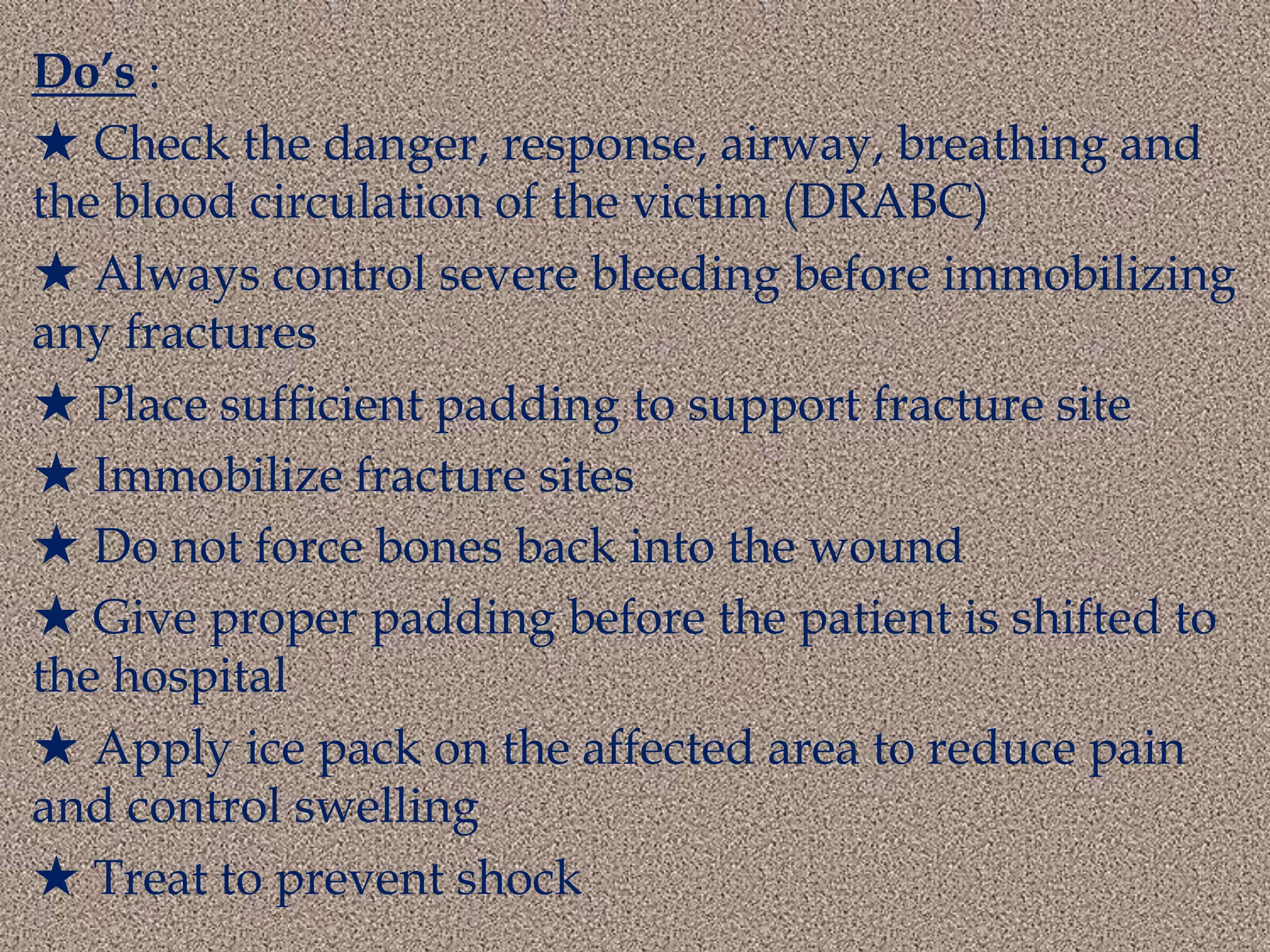 First aid ppt | PPTX