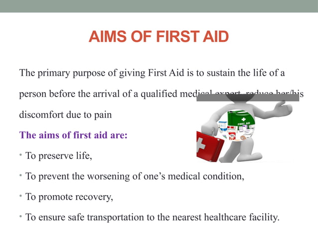 First Aid power point presentation .pptx