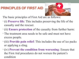 First Aid power point presentation .pptx