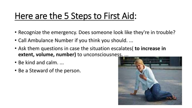 FIRST AID ppt (1).pptx | First Aid | Injuries