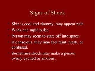 First Aid Presentation | PPT