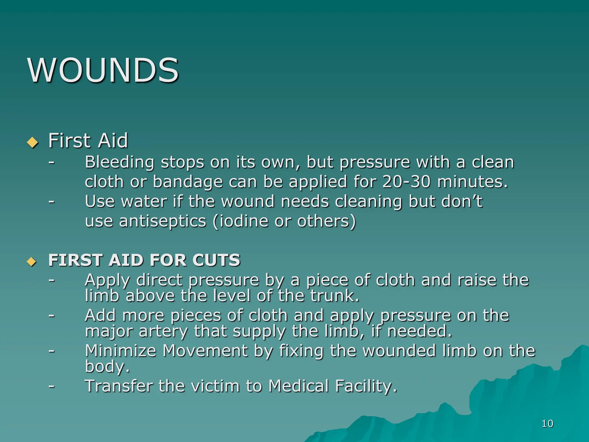 FIRST AID PRESENTATION ON INDUSTRIAL SAFETY by dr lal.ppt