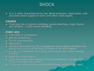 FIRST AID PRESENTATION ON INDUSTRIAL SAFETY by dr lal.ppt