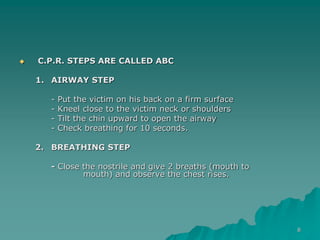 FIRST AID PRESENTATION ON INDUSTRIAL SAFETY by dr lal.ppt