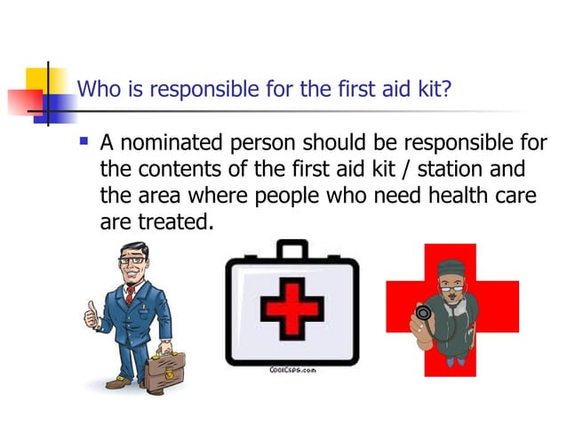 First aid provision | PPT