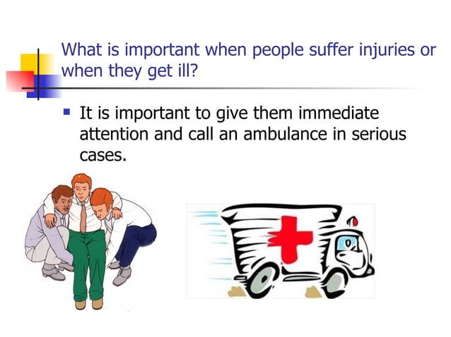 First aid provision | PPT