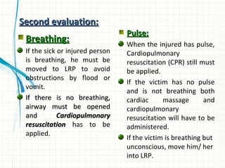 First aids 3 | PPT