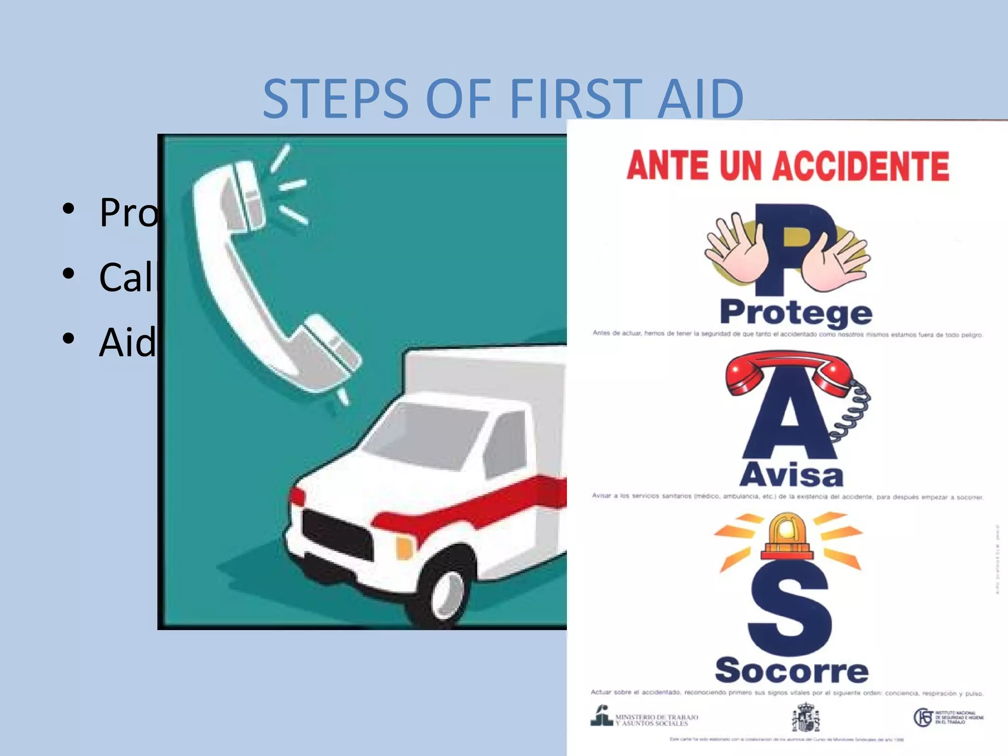 First Aid and Sport Injuries | PPT