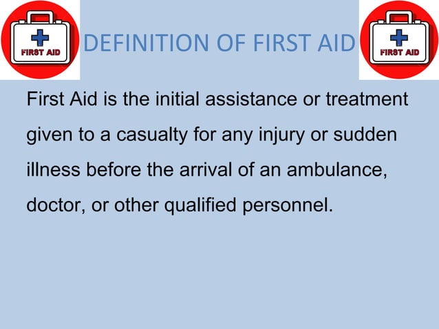 First Aid and Sport Injuries | PPT | First Aid | Injuries