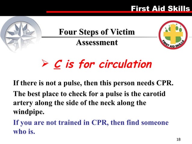 First aid skills_revised_jun06 | PPT