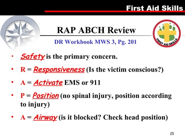 First aid skills_revised_jun06 | PPT