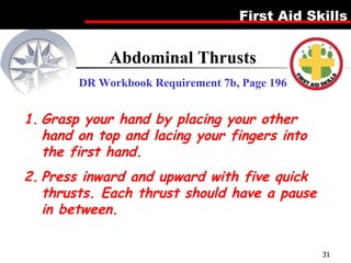 First aid skills_revised_jun06 | PPT