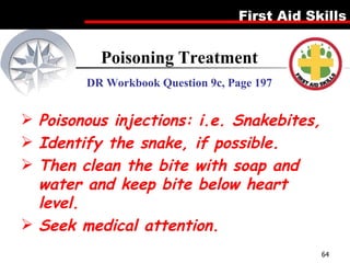 First aid skills_revised_jun06 (1) | PPT