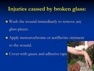 First aids lecture | PPT | First Aid | Injuries