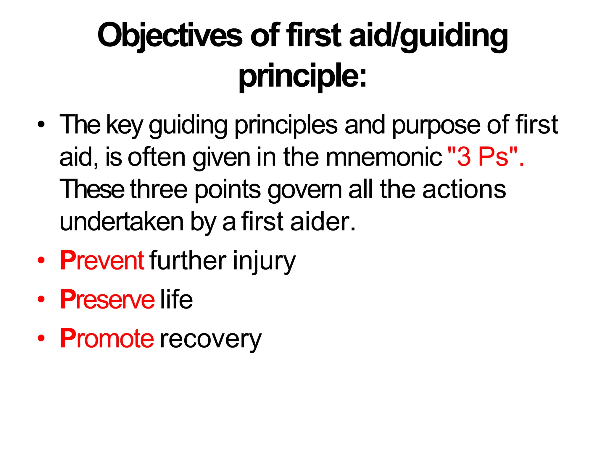 First Aid and their timely help for people.pptx