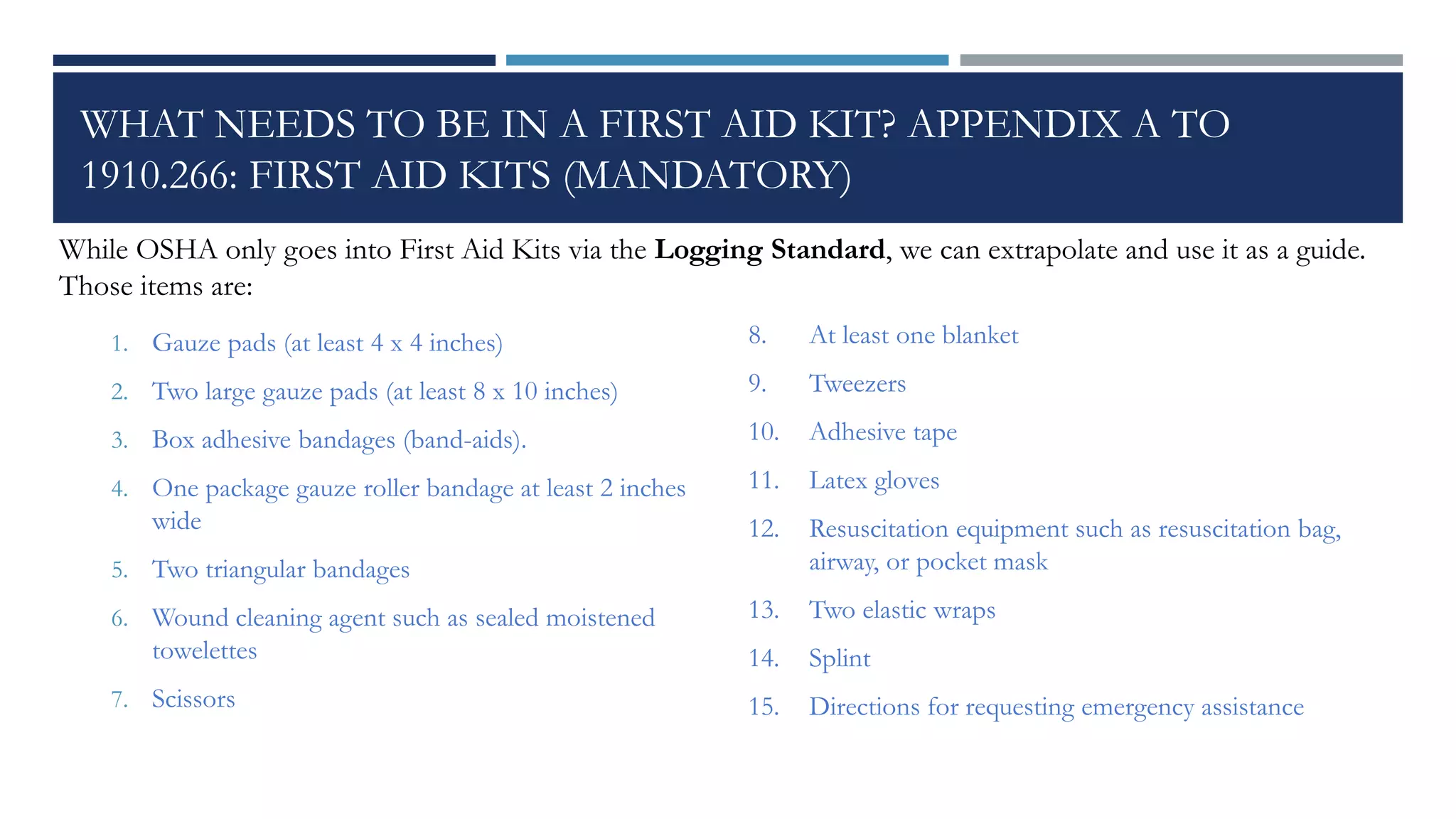 First Aid | PPTX