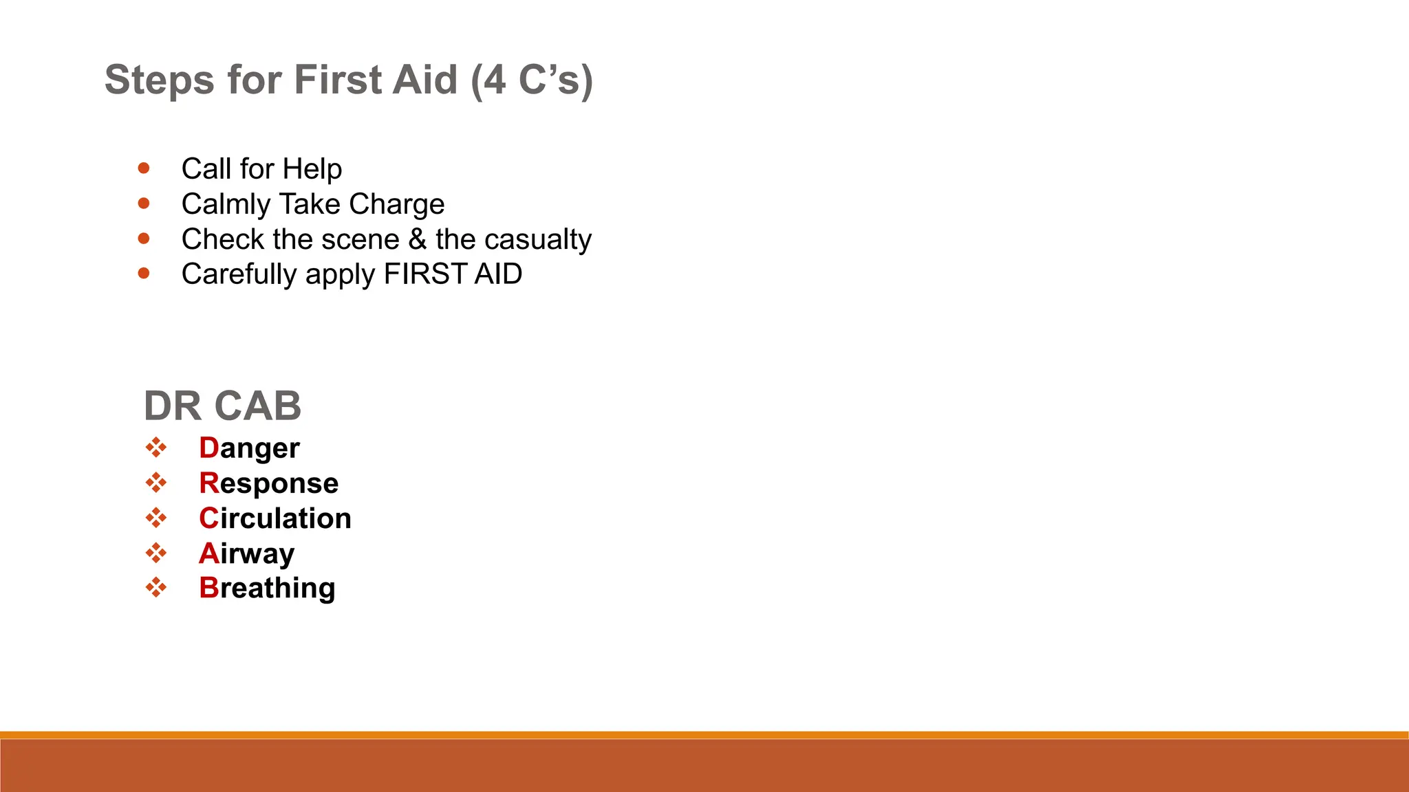 Understanding and Implementing First Aid | PPT