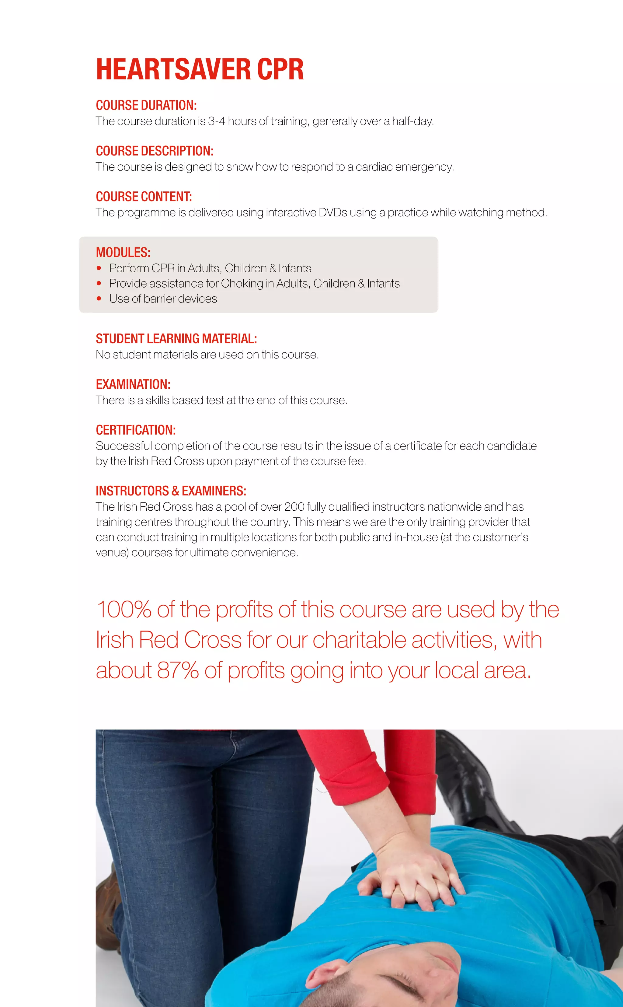 First Aid Training Brochure | PDF