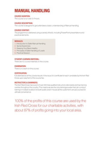 First Aid Training Brochure | PDF