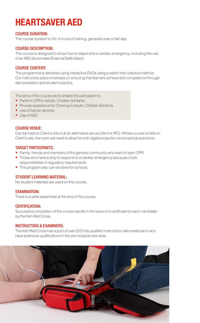 First Aid Training Brochure | PDF