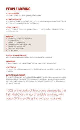 First Aid Training Brochure | PDF