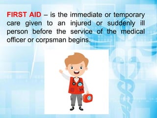 First Aid Training Final Basic Awareness | PPTX