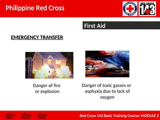 First Aid Training From RED Cross module 1 | PPT
