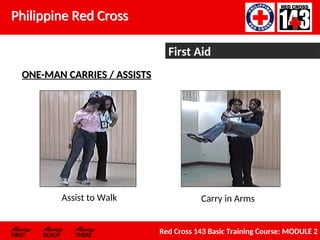First Aid Training From RED Cross module 1 | PPT