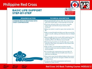 First Aid Training From RED Cross module 1 | PPT