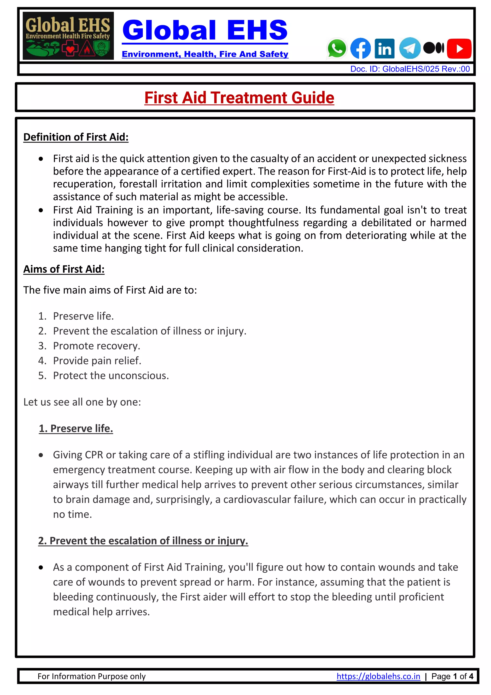 First Aid Treatment Guide GlobalEHS 025.pdf