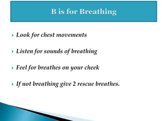 First aid PPT with sound effects | PPTX