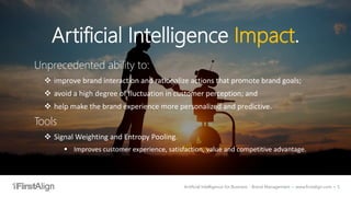 AI for Business - Brand Management | PDF
