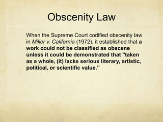 First Amendment: Banned Books | PPT